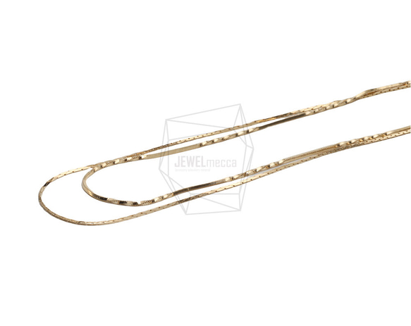 CHN-111-G【1個入り】ネックレスチェーン, Chains necklace 金具・チェーン jewelmecca 通販 ...