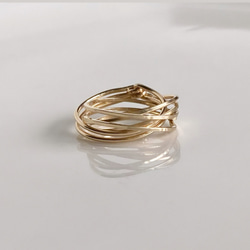 Classy 14kgf 3連 6連 リング 指輪 指輪・リング f accessory 通販｜Creema(クリーマ) 18427785