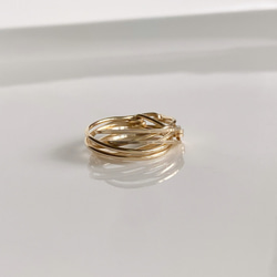 Classy 14kgf 3連 6連 リング 指輪 指輪・リング f accessory 通販｜Creema(クリーマ) 18427785