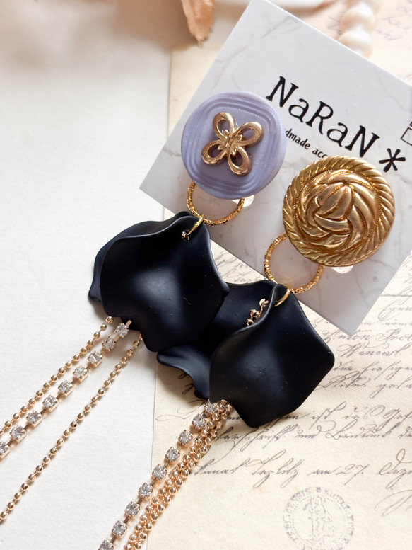 479≫レトロボタンの2wayイヤリング イヤリング・ノンホールピアス NaRaN 通販｜Creema(クリーマ) 18437239