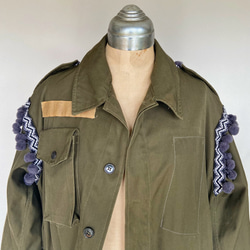 upcycle military jacket ジャケット uniquees 通販 18445679｜Creema(クリーマ)