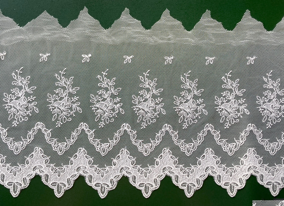 白チュールレース ＠50cm/￥ #3095 レース Madame Emiko 通販 18447028｜Creema(クリーマ)