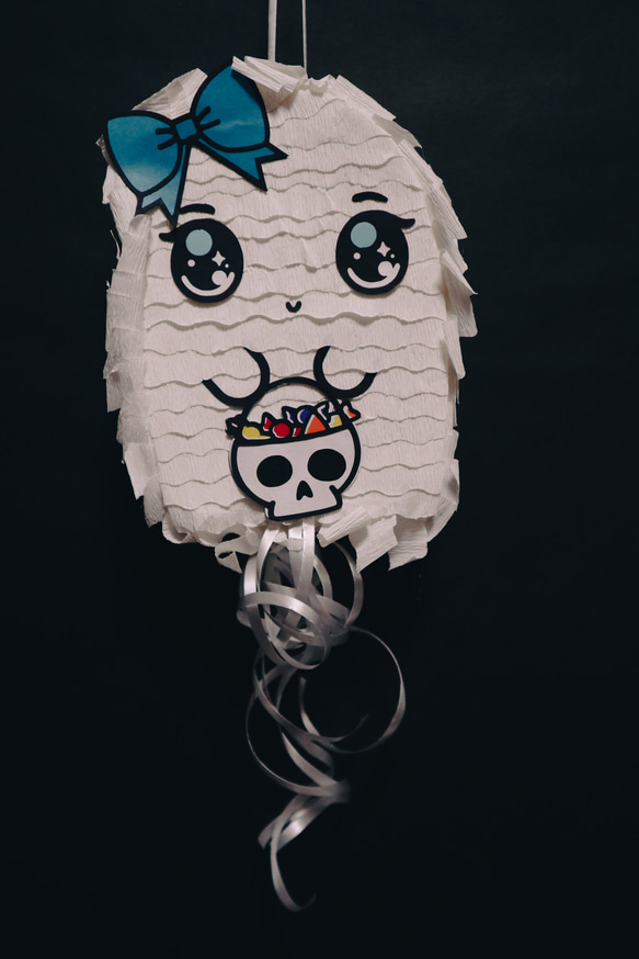 ミニ おばけ ピニャタ Mini Cute Ghost Piñata その他雑貨 Nopal Y Sakura 通販 18450842 ...