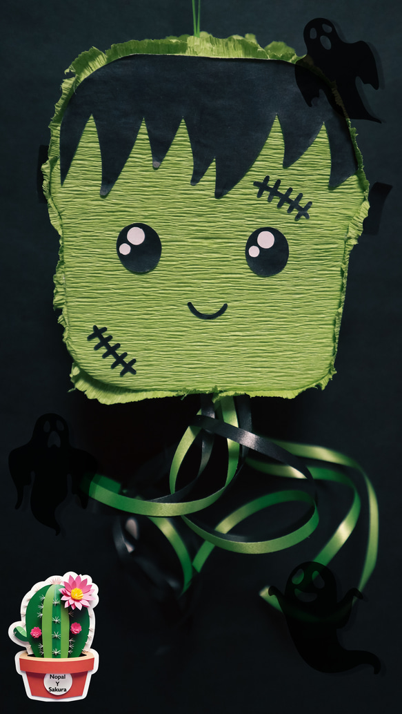 ミニ フランケンシュタイン ピニャタ Mini Cute Frankenstein Piñata その他雑貨 Nopal Y Sakura ...