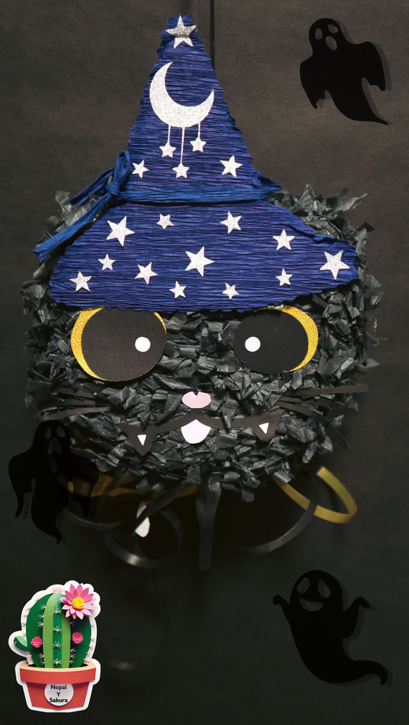 ミニ 猫 ピニャタ Mini Cute Cat Piñata その他雑貨 Nopal Y Sakura 通販｜Creema(クリーマ ...