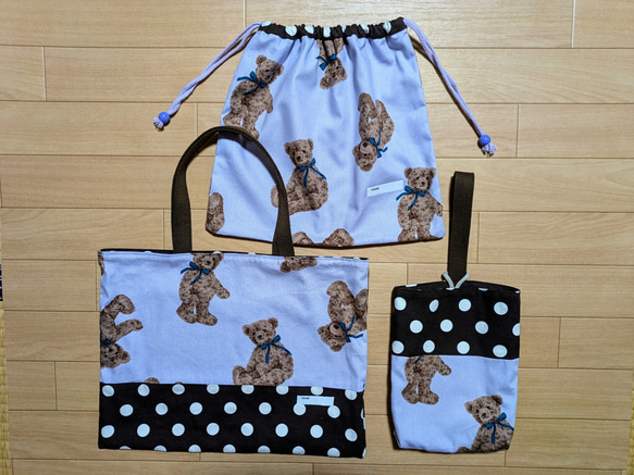 入園グッズセット レッスンバッグ たか 通販 18458711｜Creema(クリーマ)