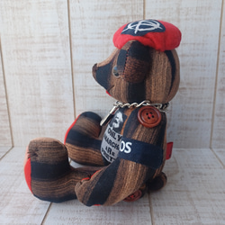 クラウドファンディング ANARCHY BEAR（25cm） ぬいぐるみ mokobear 通販｜Creema(クリーマ) 18462967