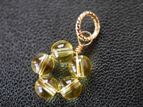 【14KGF】4mmシトリンの大人可愛いペンダントトップ 38 ペンダントトップ KAZEYA－かぜやー 通販 18497203｜Creema(クリーマ)