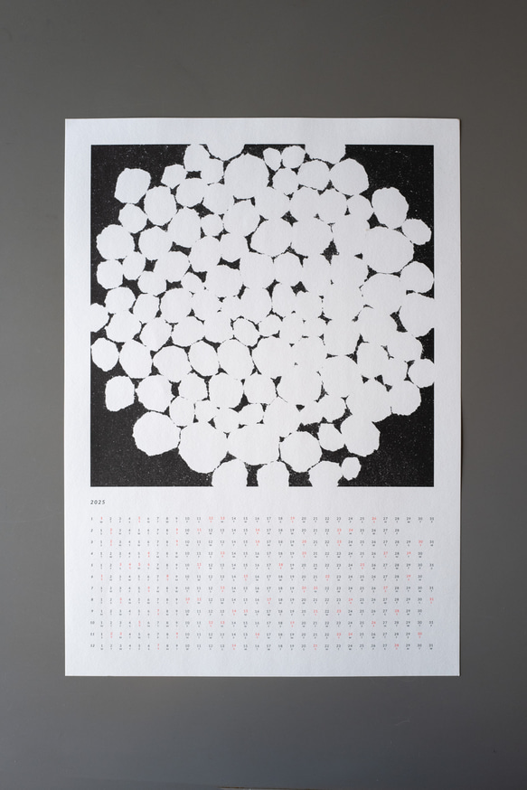 【Creema限定】カレンダー2025 シンプルでおしゃれでかわいいクールなデザイン A3サイズ ポスター カレンダー さんかくしかく商店 通販 18499349｜Creema(クリーマ)