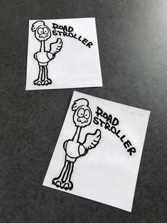 ロードストローラー 縦 ステッカー 2枚セット《カラー選択可》送料無料 シール・ステッカー MLA.sticker 通販 18515048 ...