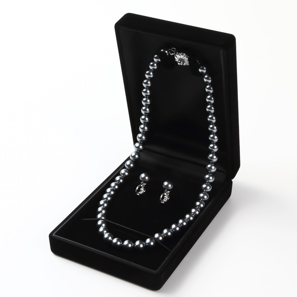 国産8mm貝パール フォーマルネックレス・イヤリングセット 42cm ネックレス・ペンダント YET SELECT 通販 18522845｜Creema(クリーマ)