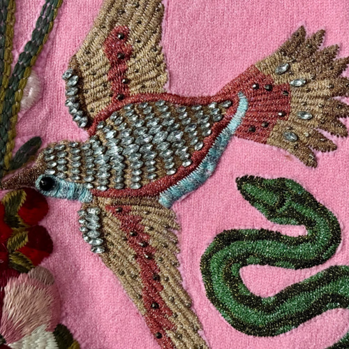 2024新作】ビーズ刺繍フェア島丸首ニット ウール混紡セーター 2024新作】ビーズ刺繍フェア島丸首ニット ウール混紡セーター