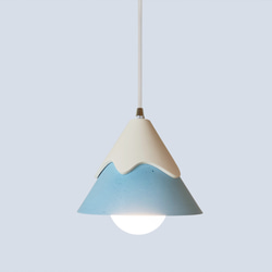 白と明るい青のアルプスのグローランプ Rei Lamp シーリングライト・ペンダントライト 24dstudio 通販 18568753 ...