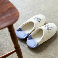 ＋HAyU fabric -Babouche cat star- バブーシュ（ルームシューズ） スリッパ・ルームシューズ cocca 通販 ...
