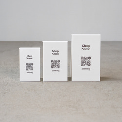 【カラー変更OK】ミニサイズホワイトアクリル看板 レジ横POP サインボード 店舗看板 QRコード ポップ／sa11 表札・ネームプレート Bellsign/ベルサイン 通販｜Creema ...