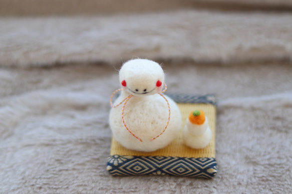 creema限定 受注製作 巳年マスコット 羊毛フェルト 羊毛フェルト ぱんだ王国 通販 18601311｜Creema(クリーマ)