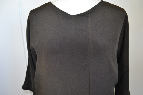 M,ヤケ有り,黒留袖リメイク ワンピース 市松模様,和柄 正絹 シルク着物リメイク ドレス 着物 おうんちゃん 通販 18608375 ...