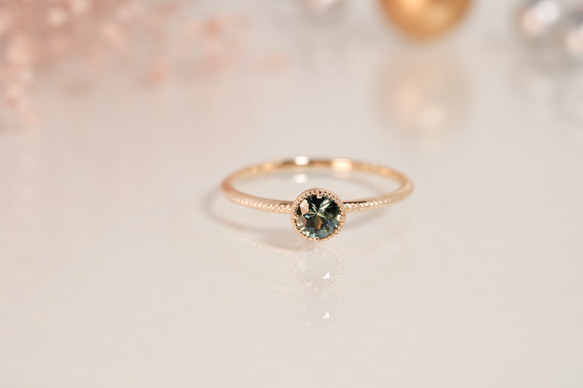 K10YG バイカラーサファイア リング 指輪・リング AARUSHI 通販 18629730｜Creema(クリーマ)