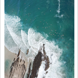 Snapper Rocks bird's-eye 写真・グラフィック SURFART 通販 18658991｜Creema(クリーマ ...