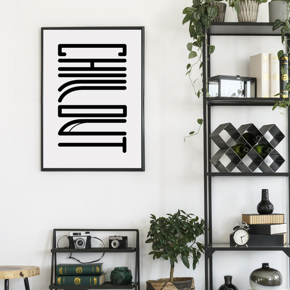 CHILL OUT surfing _typography 写真・グラフィック SURFART 通販 18667721｜Creema(クリーマ ...