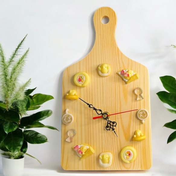 HANI-'S BAKERY clock 掛け時計・置き時計 futaba工房 通販 18679273｜Creema(クリーマ)