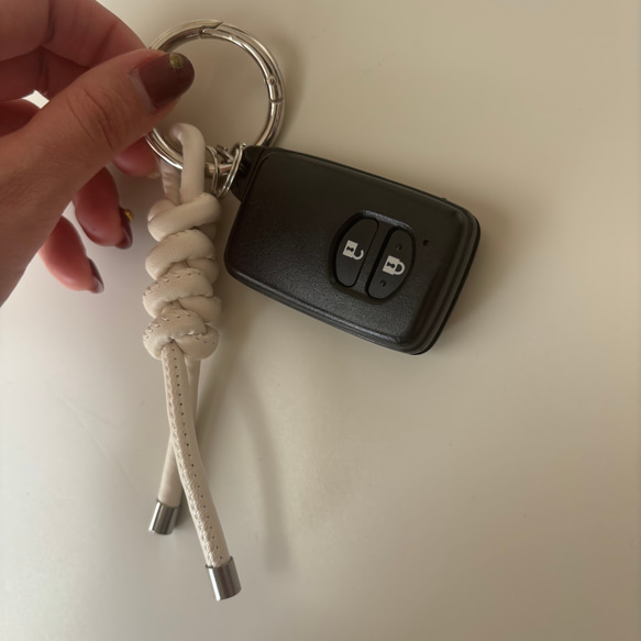 knot key ring／キーリング キーチャーム キーホルダー キーリング mil ／ミリ 通販 18681290｜Creema(クリーマ ...