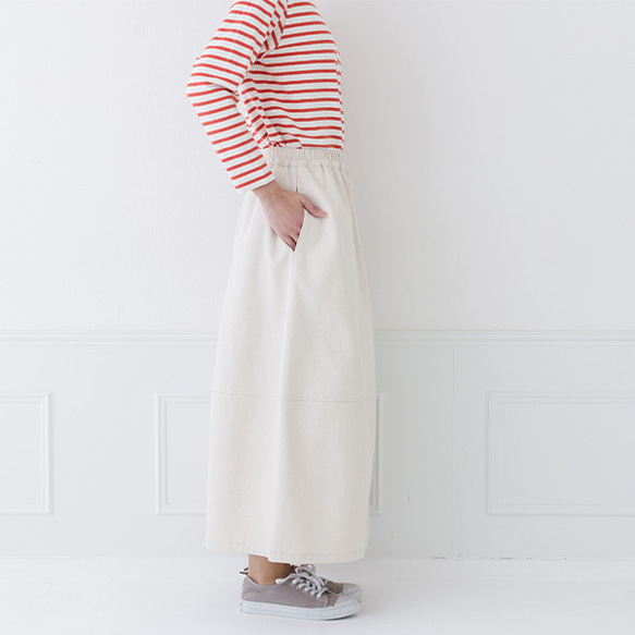 デニム バルーン スカート フレアスカート kermu 通販 18819987｜Creema(クリーマ)