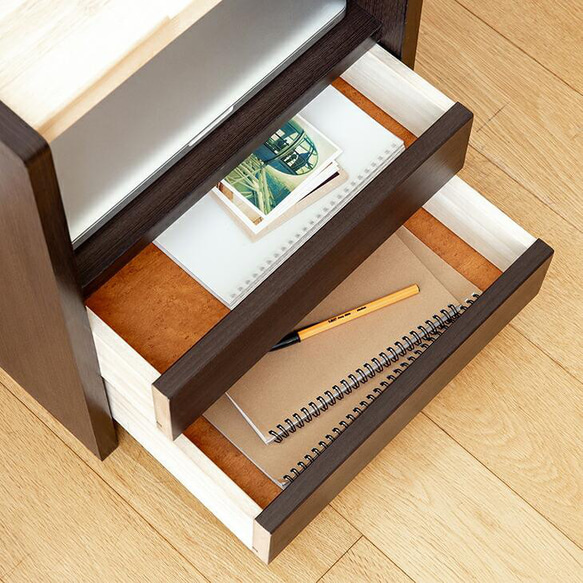 SAKAI Design サカイデザイン 職人が作るラック付きチェスト キャスター付き チェスト・キャビネット liveit 通販 ...