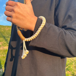 バイカラー タッセルハンドストラップ アイスミント ネックストラップ vivi_se_winkle 通販｜Creema(クリーマ) 18846801