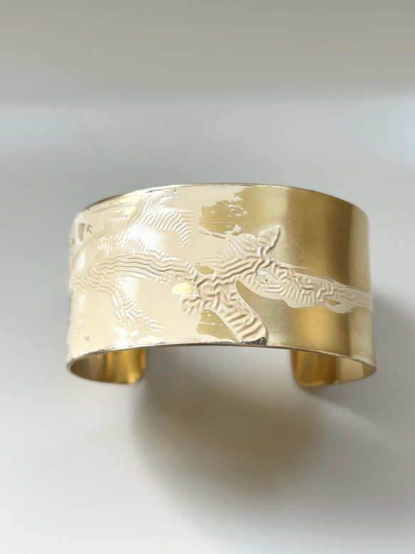 バングル「beautiful objet in screen composition」No.5 バングル・リストバンド xilent ...