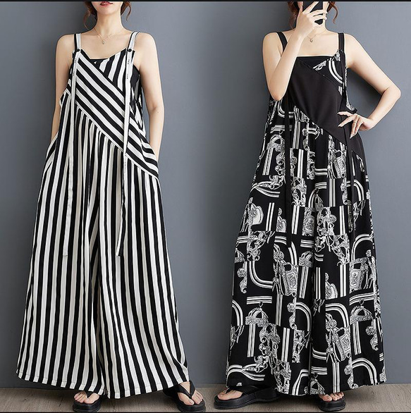 大きいサイズ レディース キャミワンピース ロング 春夏 秋 新品 ワンピース 大きいサイズの清水商店 通販｜Creema(クリーマ) 18855255