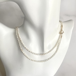 高品質 小さな淡水パール ロングネックレス 14kgf Y字ネックレス ラリエット 2連ネックレス ブレスレット ネックレス・ペンダント marjoram 通販 18888276｜Creema ...