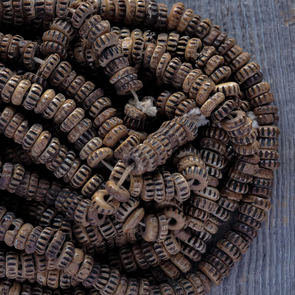 *Bone disk type beads ビーズ up to you! 通販 18892991｜Creema(クリーマ)