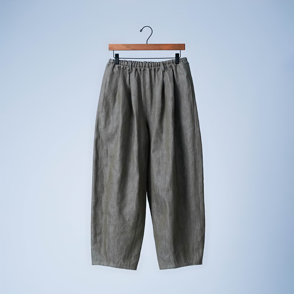 【soco】ゆったりボリューム カラーデニム サーカスパンツ ／ モカベージュ b025d-mcg2 ロングパンツ soco 通販 18951637｜Creema(クリーマ)