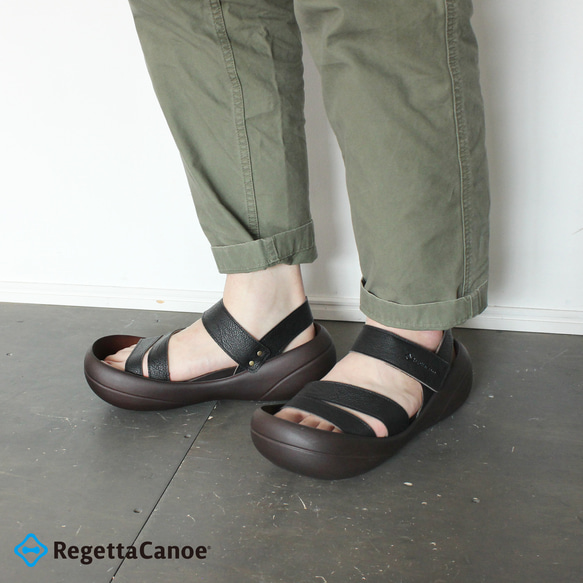 メンズ バックベルト付きサンダル ビッグフット RegettaCanoe -リゲッタカヌー- CJBF-5178 サンダル リゲッタ 通販 ...