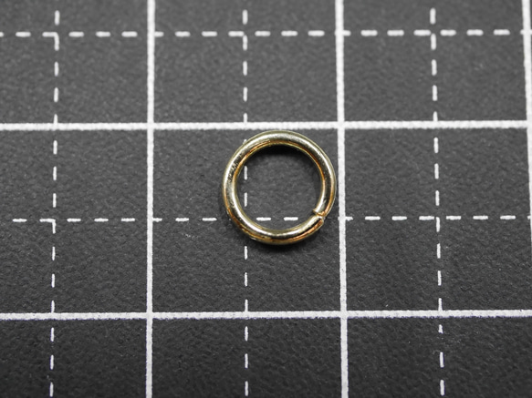 【14KGF】丸カン（開閉タイプ） 0、8×6mm 2個 121 金具・チェーン KAZEYA－かぜやー 通販 19012754｜Creema(クリーマ)