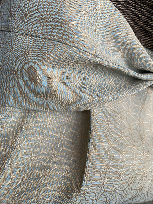 【受注生産】倉敷畳縁シンプルリボンショルダーバッグ(そらいろシャーベット) ショルダーバッグ 良縁かばん＊とりかい 通販 19045112 ...