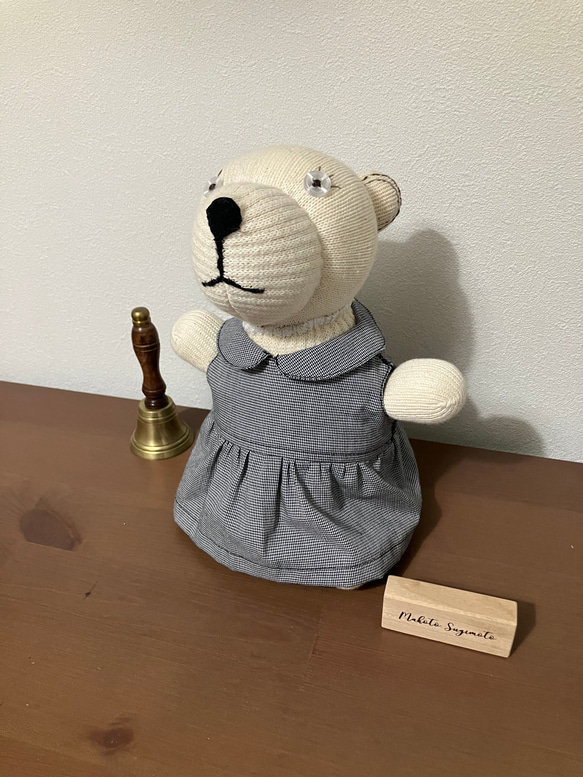 KINARI KUMA ‘NEMESIA’ ぬいぐるみ KUMA+oUSAGI 通販 19060814｜Creema(クリーマ)