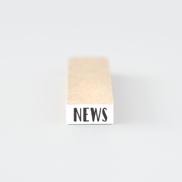 【小さな文字】NEWS | はんこ はんこ・スタンプ miigo 通販｜Creema(クリーマ) 19071672