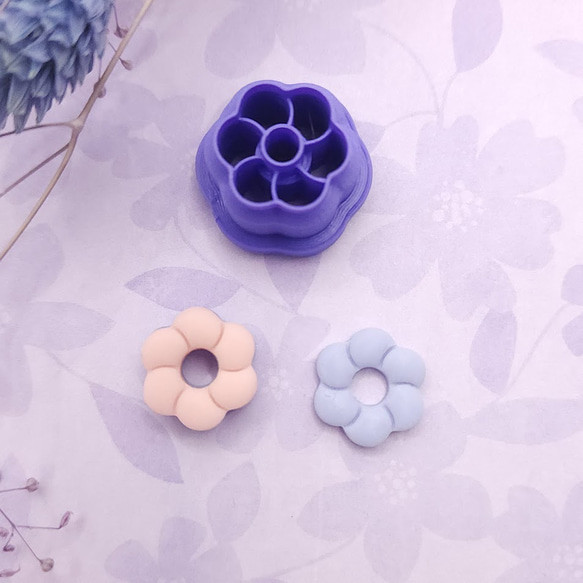 ポリマークレイカッター 【Creo Clay】Dainty Flower 16mm 抜き型 クレイカッター その他素材 Atelier ...