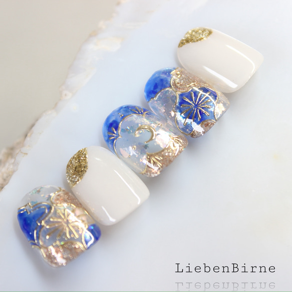 アラビアングラスのネイル＊Bi ネイルチップ（つけ爪） LiebenBirne 通販 19117588｜Creema(クリーマ)