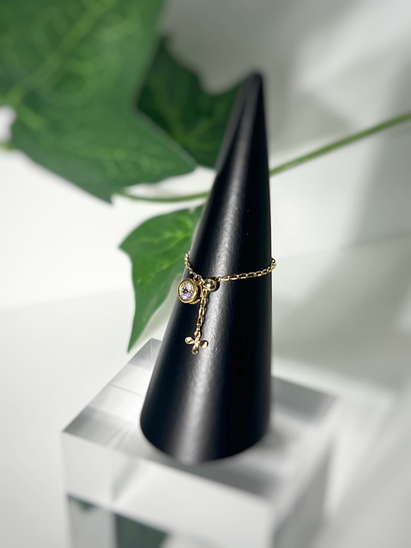 14kgf スライドアジャスター付きチェーンリング （1） 指輪・リング REVE 通販 19131898｜Creema(クリーマ)