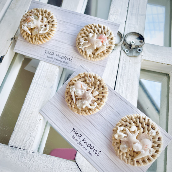 Marin gem ピアス（スタッド・一粒） pua moani 通販 19133288｜Creema(クリーマ)