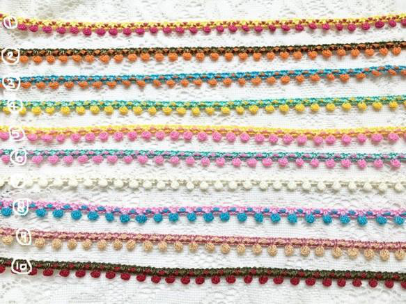 momo＊8.3mポンポン＊ポンポンブレード＊ リボン・テープ *ribbon* 通販 19134979｜Creema(クリーマ)