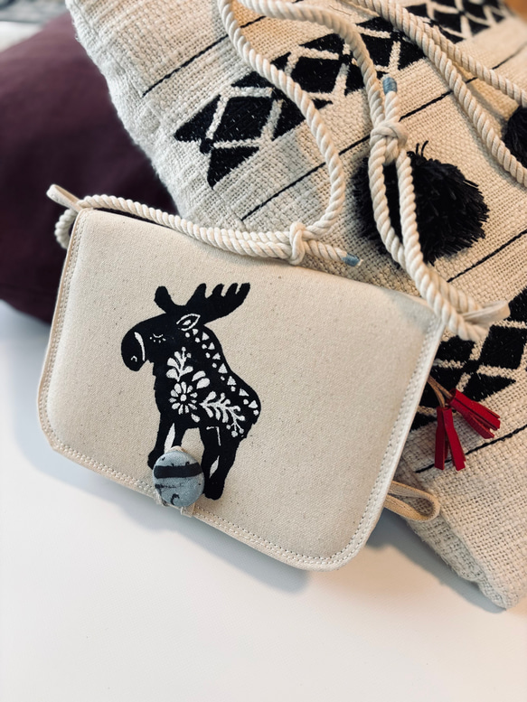 ブックカバーショルダー サコッシュ blanco blanco 通販 19136234｜Creema(クリーマ)