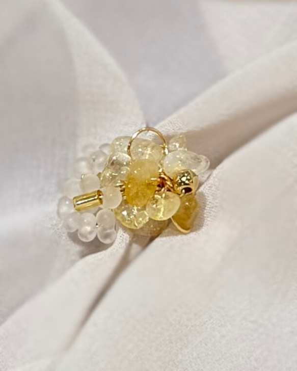 送料無料 イヤーカフ 痛くない 取れにくい 14kgf 誕生石 シトリン 母の日 新緑 春 イヤーカフ ifinity-Select 通販 19170034｜Creema(クリーマ)