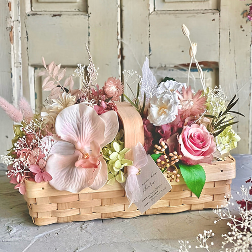 トールペイント 薔薇のウェディングボード 表札・ネームプレート トールペイント 薔薇のウェディングボード 表札・ネームプレート