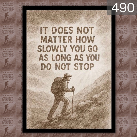 No.490 孔子の教え…「焦る必要はない。」 偉人の名言〜 ポスター 北欧 アート インテリア 写真・グラフィック Jean-Luc 通販 ...