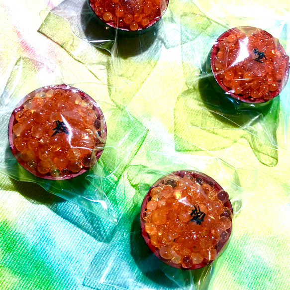 いくら丼 その他置物 Deco-pin【デコピン】 通販 19181761｜Creema(クリーマ)