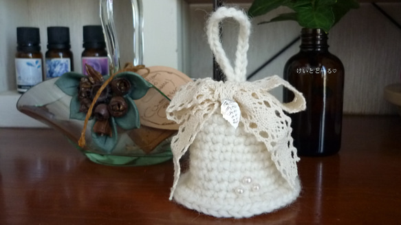 ホワイトベル☆ナチュラル雑貨 その他インテリア雑貨 けいとどーる 通販 19183834｜Creema(クリーマ)